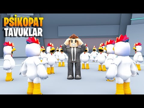 🐔 Katil Tavukların Ortasında Kaldım! 🐔 | Mad City | Roblox Türkçe