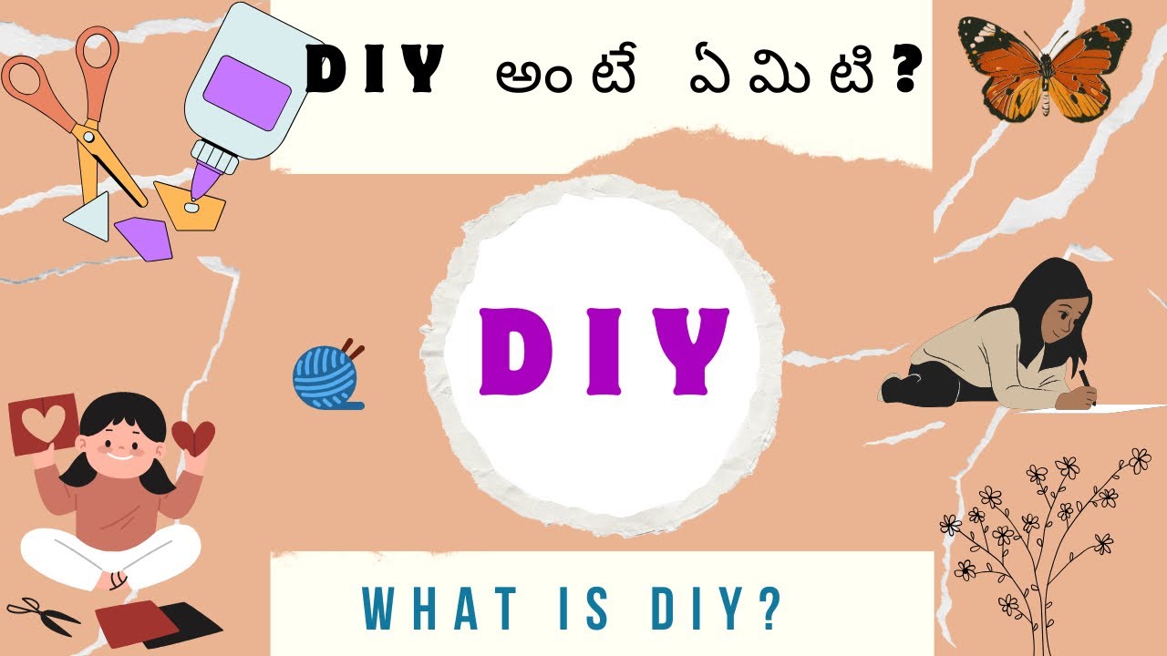 DIY = Do It Yourself / Simply explained #diy - YouTube