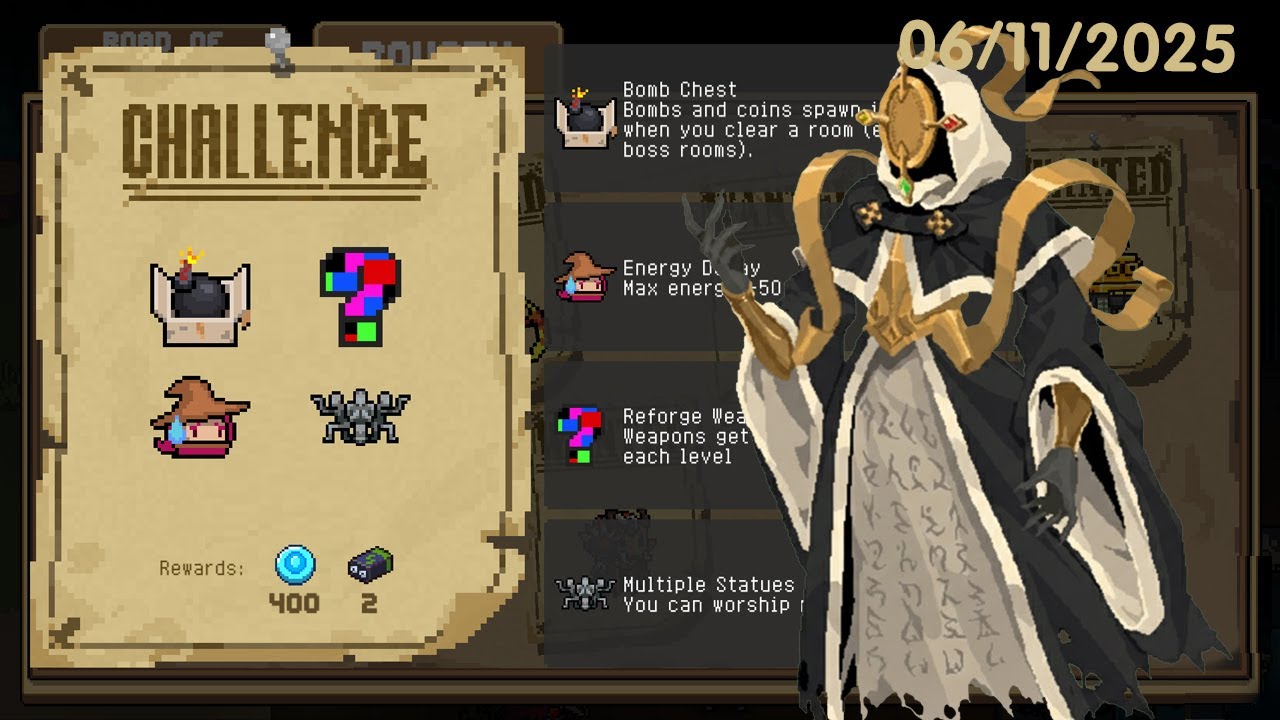 Soul Knight - New Character : ELEMENT ENVOY // Challenge (06/11/2025 ...
