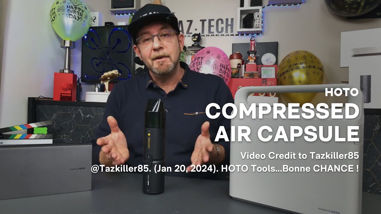 HOTO Compressed Air Capsule - YouTube