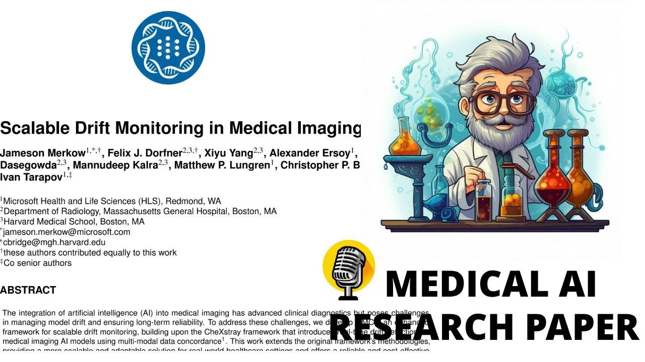 MMC+: Scalable Drift Monitoring in Medical Imaging AI - YouTube