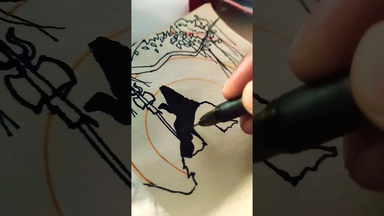 rough drawing, pen #colors #shortvideo #pendrawing #shiva - YouTube