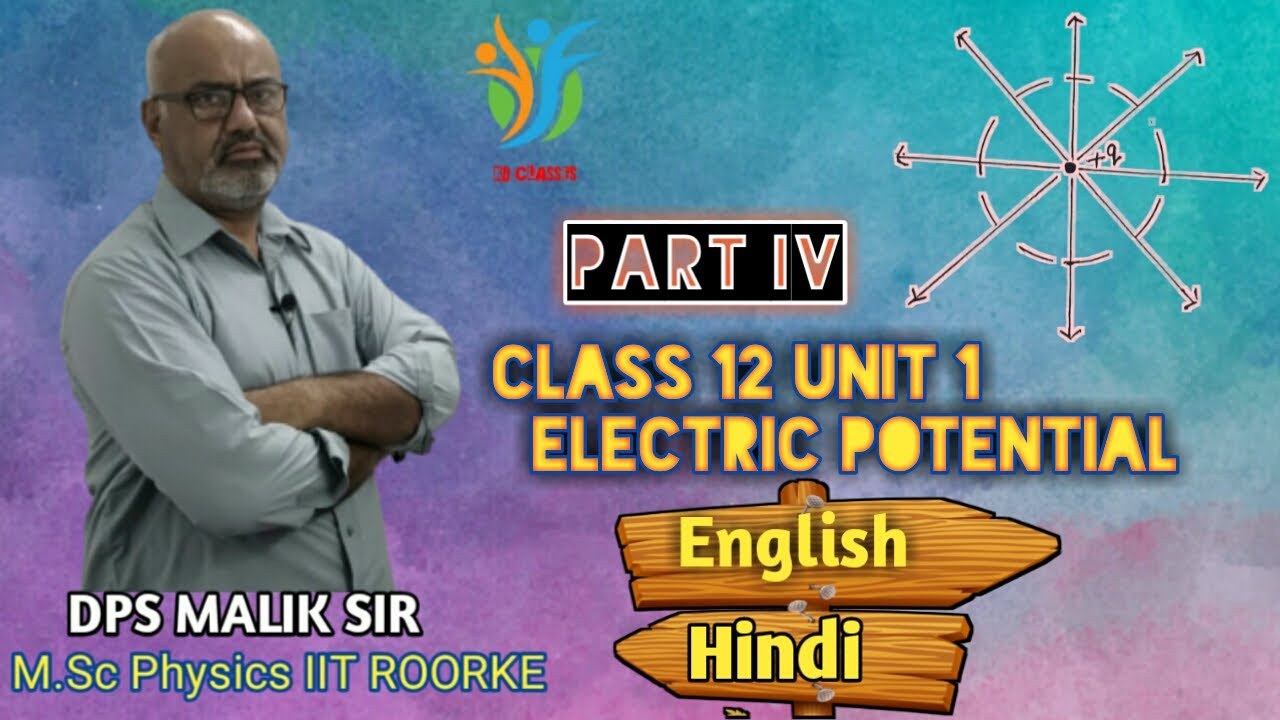 ELECTROSTATICS||ELECTRIC POTENTIAL||CLASS 12||UNIT-1||CBSE ||ISC ...