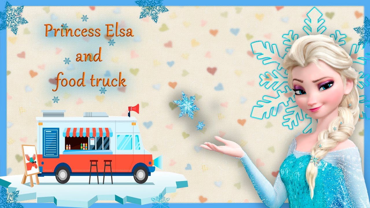 Frozen Elsa в закусочной| Daniel's Pretend Play with Frozen Elsa and ...