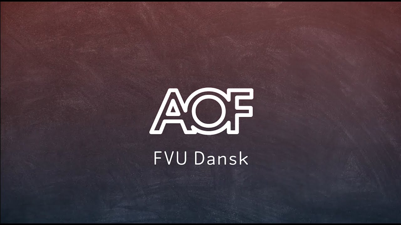 FVU Dansk - YouTube
