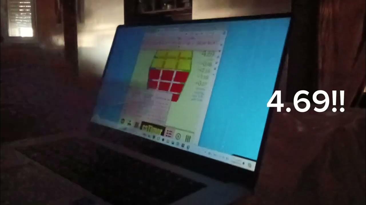 4.69 Second Cstimer Virtual Cube Solve! - YouTube