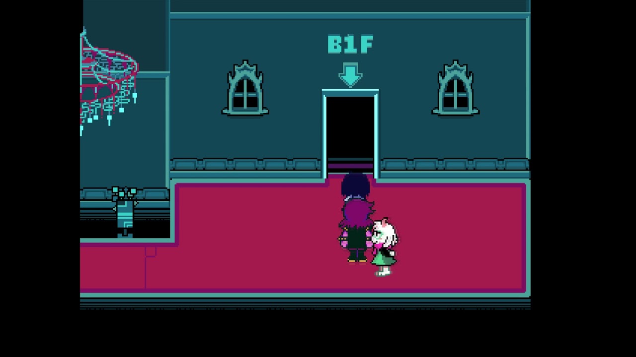 Deltarune: Chapter 2 #10 - Finding The Basement - YouTube