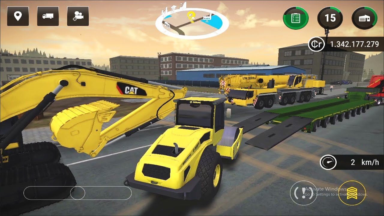 Dump Truck Game video - Loading Sand - Construction simulator 3 - YouTube