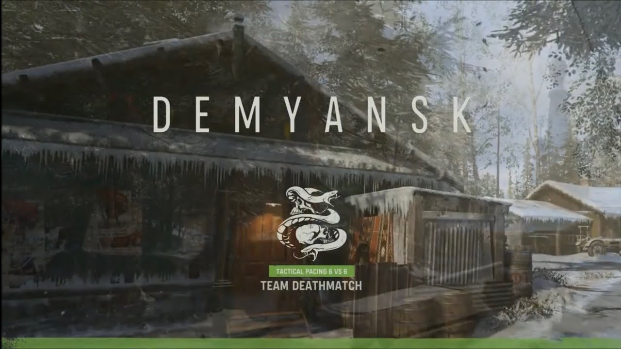 Call of Duty: Vanguard Multiplayer Gameplay - Team Deathmatch (Demyansk ...
