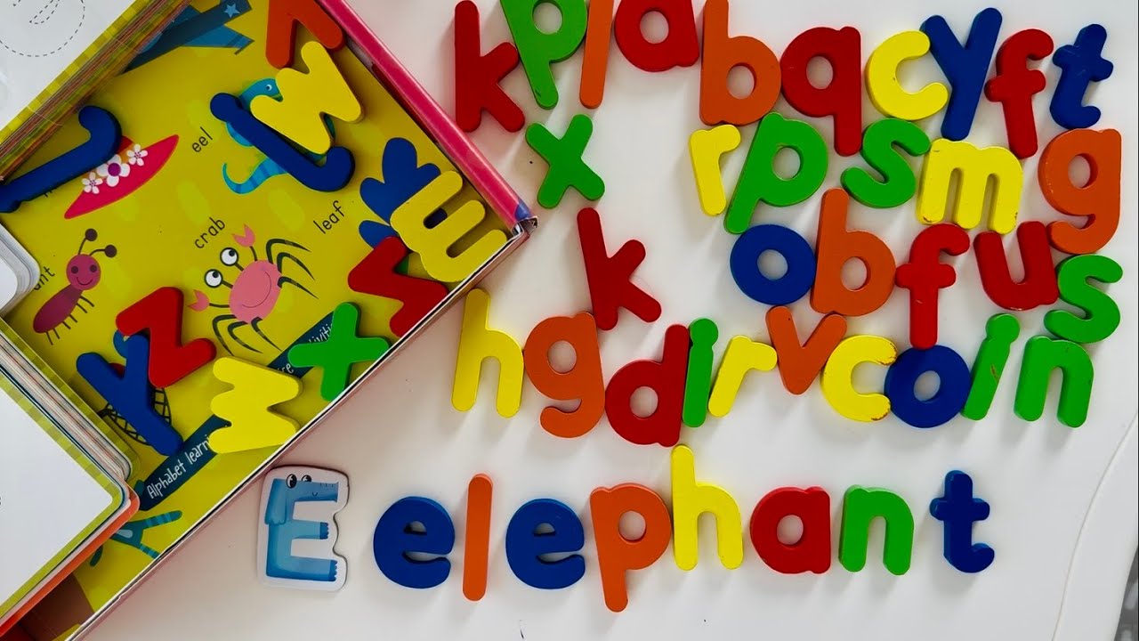 ABC Puzzle | Learn Alphabet with Colors | Colorful ABC Fun! 🔠🖍️🎉 - YouTube