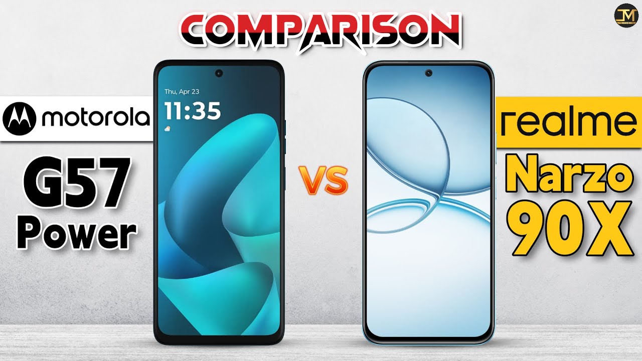 Realme Narzo 90X vs MOTOROLA G57 Power : Which Phone is Best 🤨 - YouTube