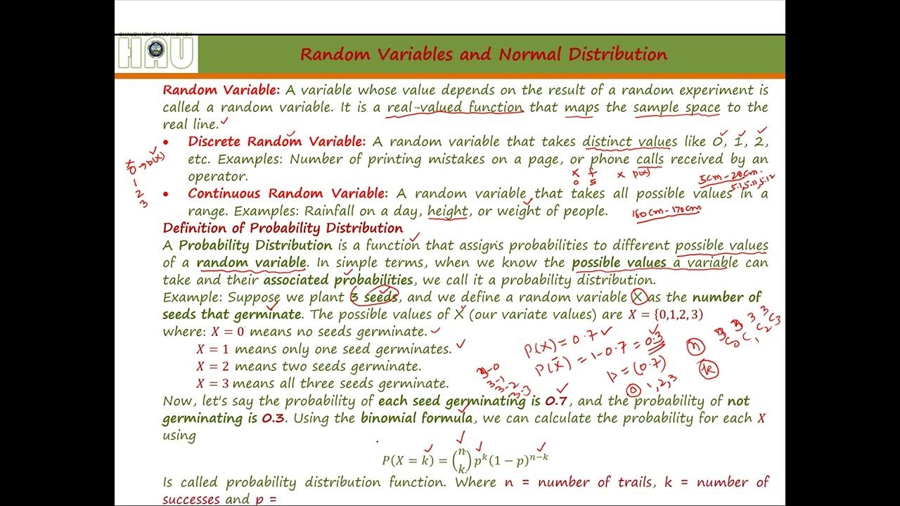 Lecture 8 Stat 102 Probability Distributions - YouTube
