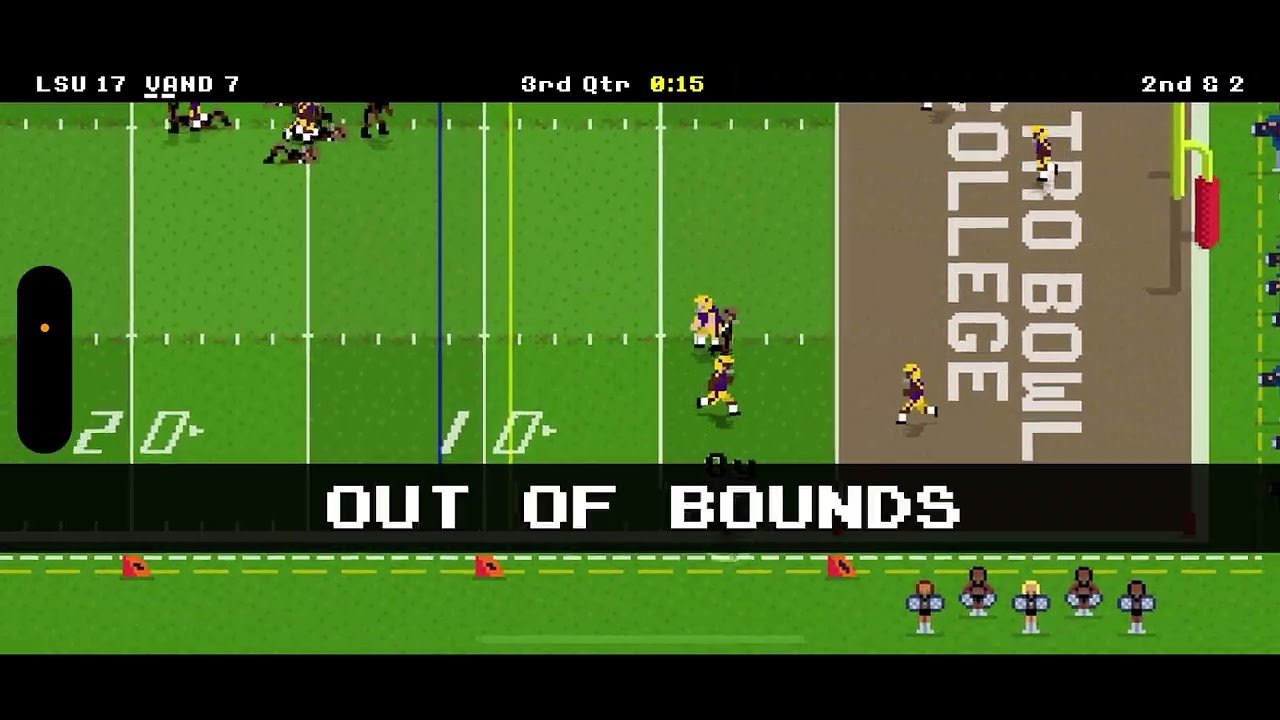 34 yard rushing touchdown- Running Back Career (Retro Bowl)- ep. 40 ...