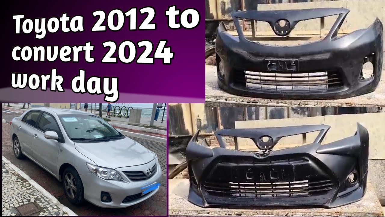 Toyota 2012 model to convert Toyota x 2024 model - YouTube