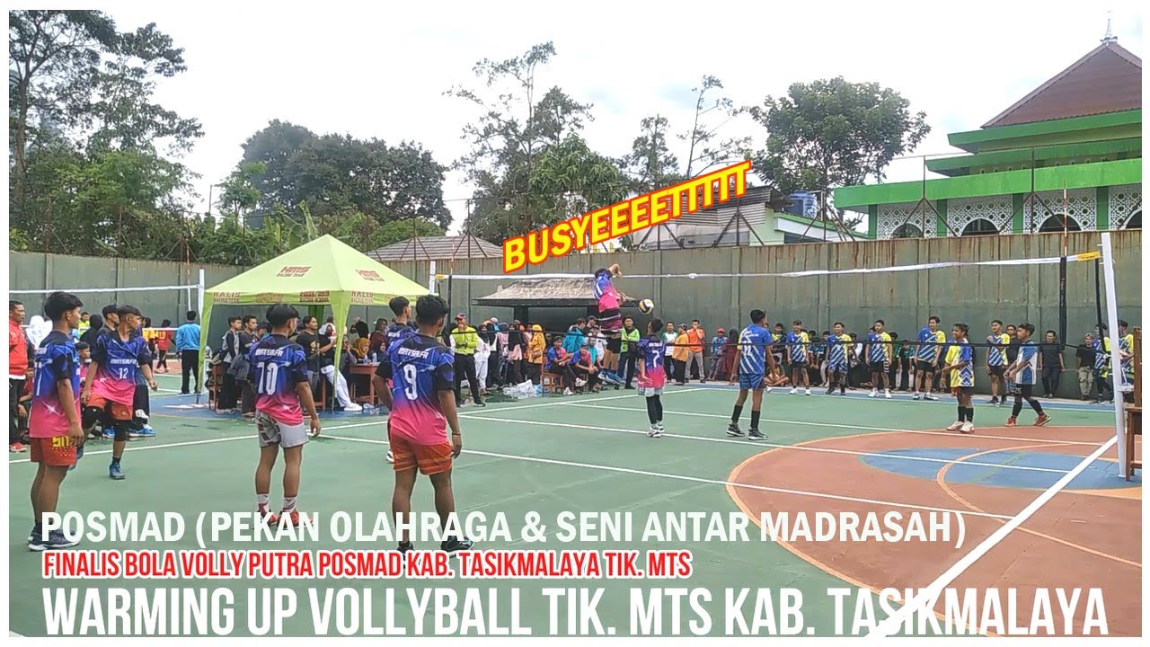 WARMING UP VOLLY BALL TIK. MTS/SMP || AJANG POSMAD KAB. Tasikmalaya ...