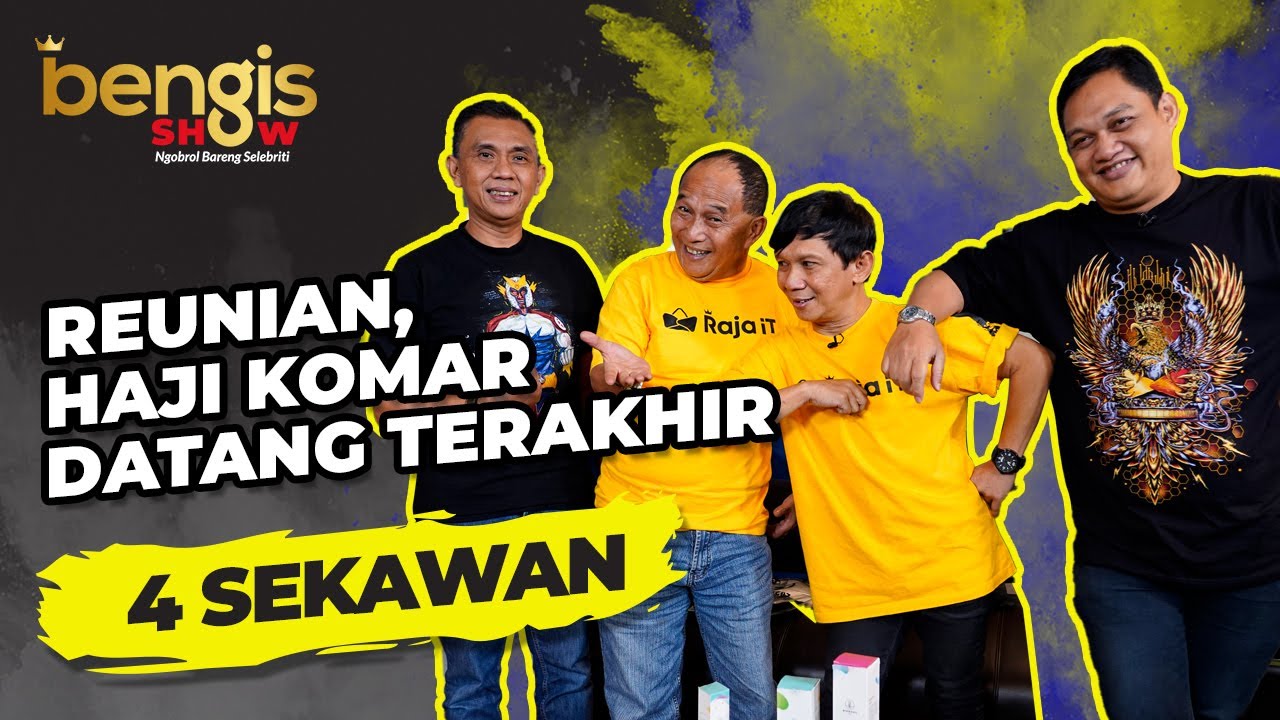 REUNIAN 4 SEKAWAN, ternyata DULU EMAN jadi PEREK di RADIO SK, APA ITU ...