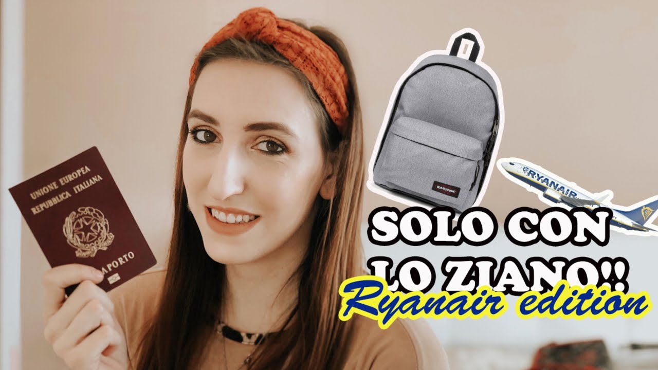 1 SETTIMANA A LONDRA CON SOLO LO ZAINO?! *Ryanair edition* | Giulia ...