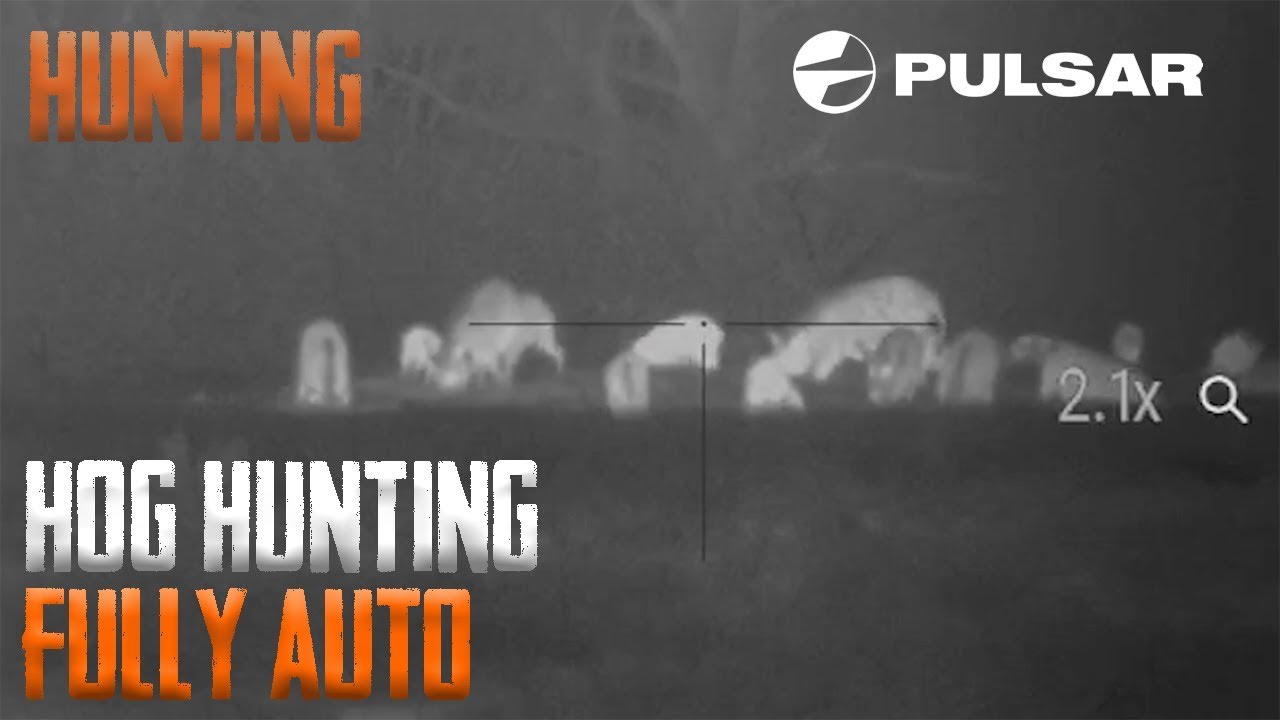 Hog Hunting Fully Auto! (Slinging Led In A Hurry) - YouTube