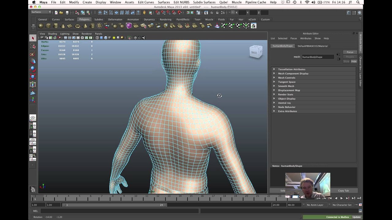 Introduction to character modelling using Mudbox and Maya - YouTube