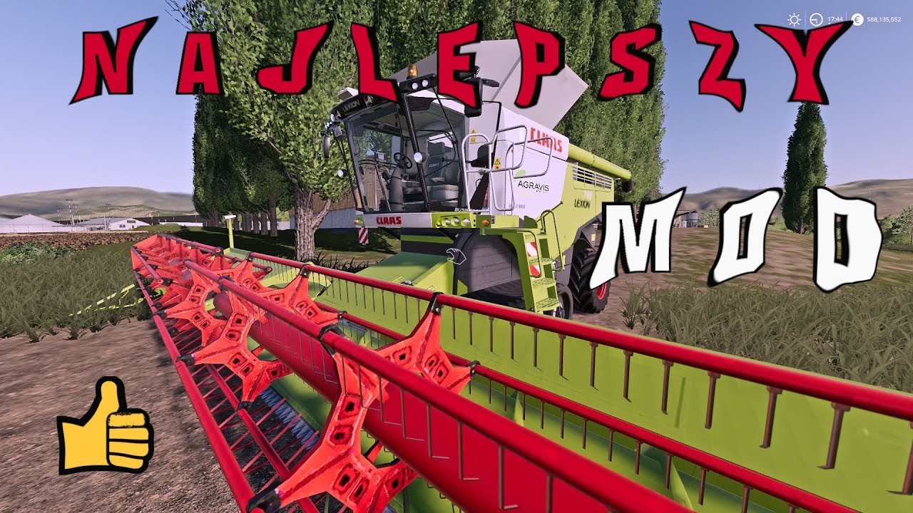 CLAAS LEXION 700 780 🚜 Fs19 Mody Najlepszy kombajn z modów - YouTube