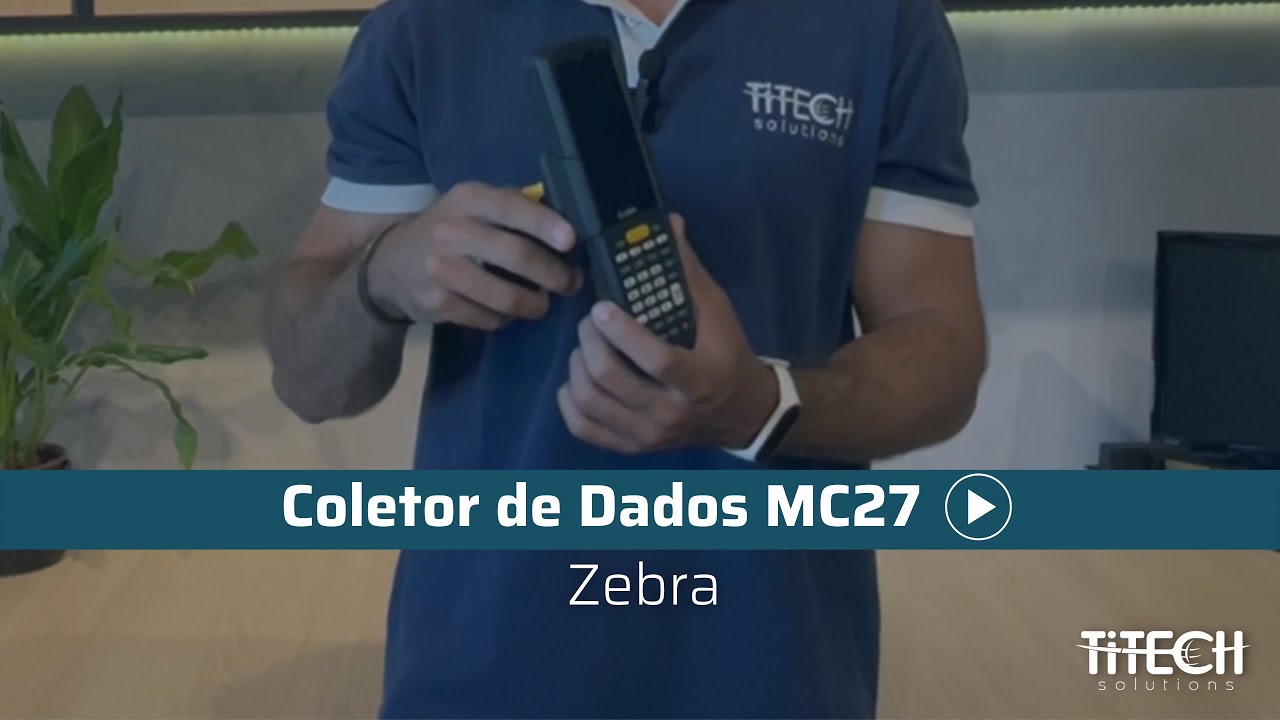 TI Tech | Coletor de Dados MC27 Zebra - YouTube