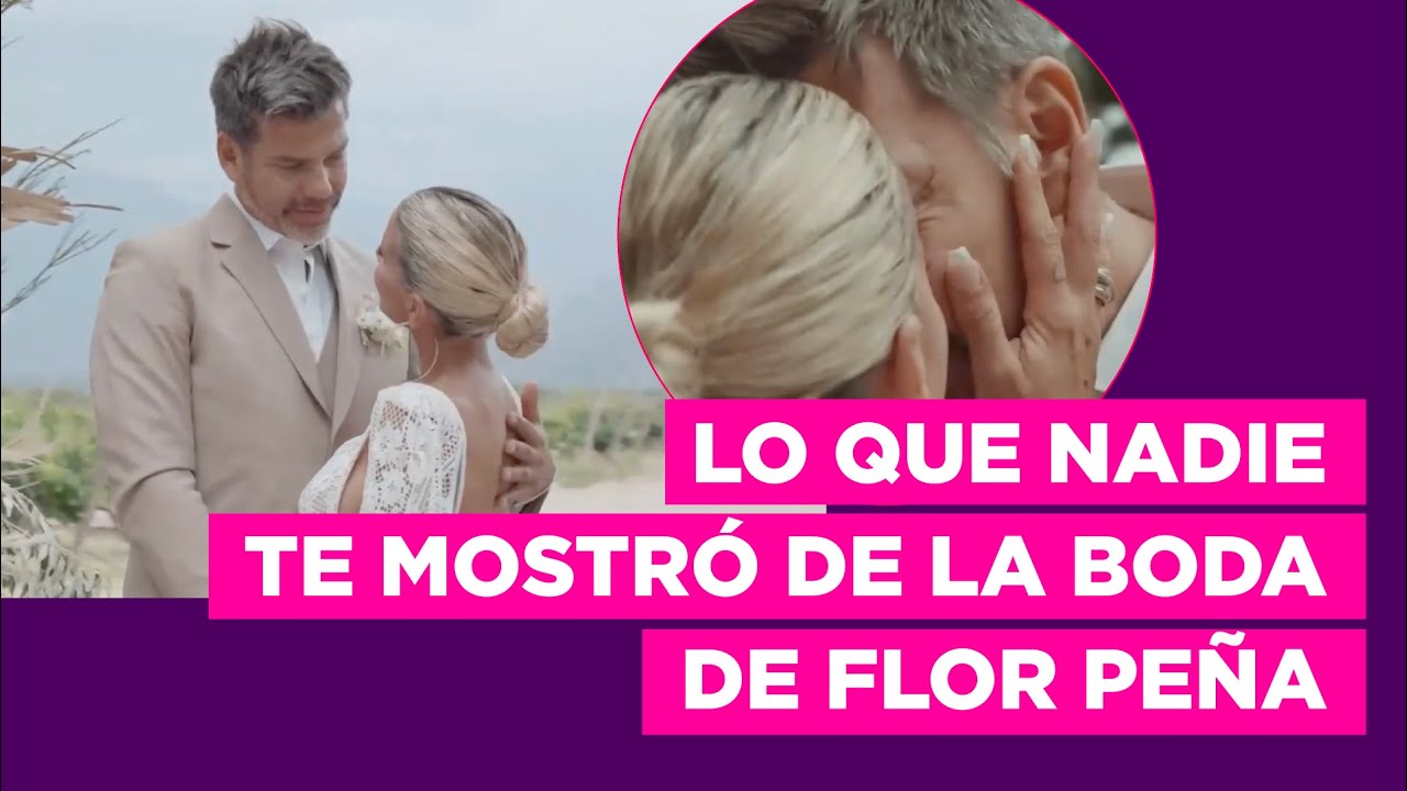 ¡ASÍ FUE LA BODA DE FLOR PEÑA! - YouTube