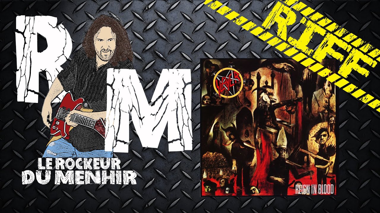 Le Rockeur Du Menhir Riff Raining Blood Slayer Tuto Guitare TAB - YouTube