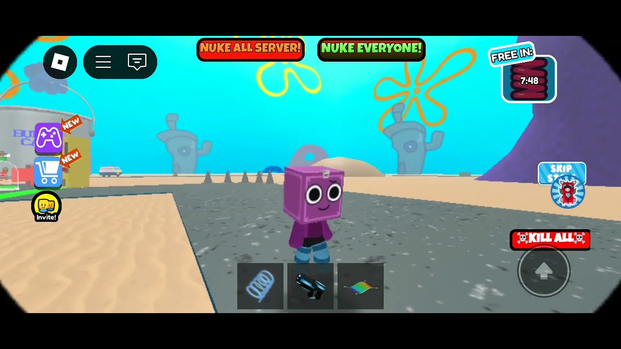 ESCAPE SPONGEBOB AND THE RESTRAUNT! obby ESCAPE full playthrough here ...