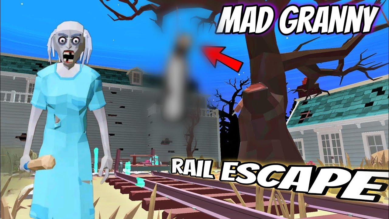 Mad Granny Train Escape 🔥 MADGRANNY horror mad granny horrorgames mad ...