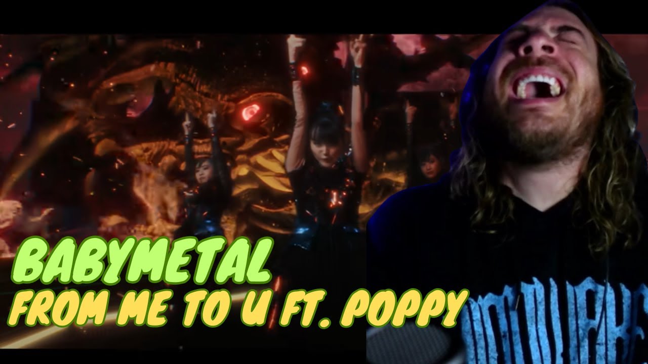 FIRST LISTEN TO BABYMETAL! (from me to u feat. Poppy) | Women Who Rock ...