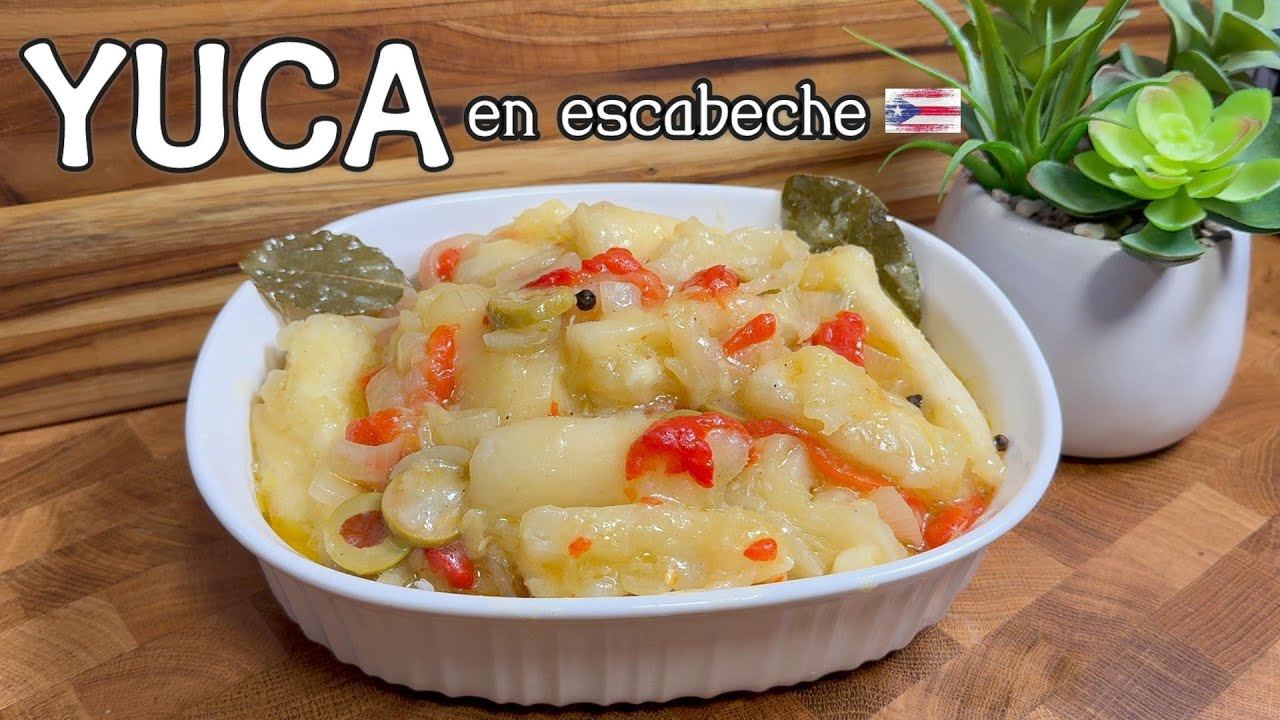 Yuca en Escabeche receta facil y deliciosa | Pickled 'YUCA' Cassava ...