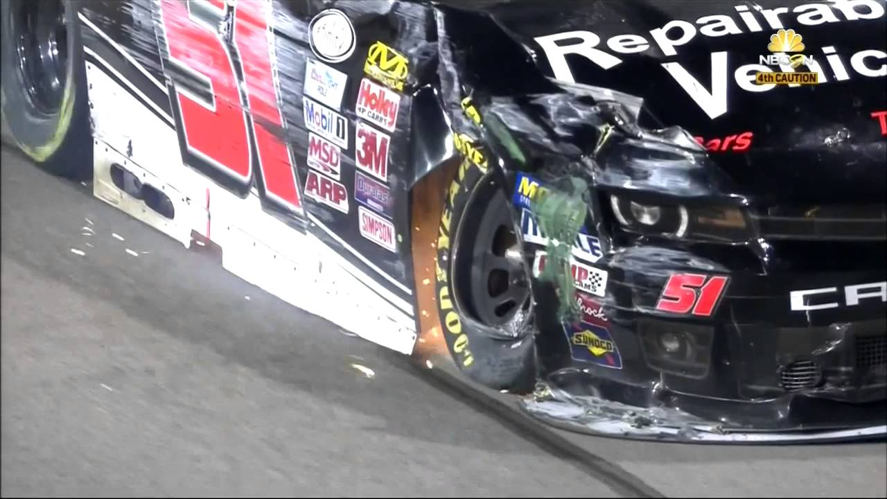 NASCAR Crashes from Richmond 9/11 - 9/12/2015 (Live) HD - YouTube