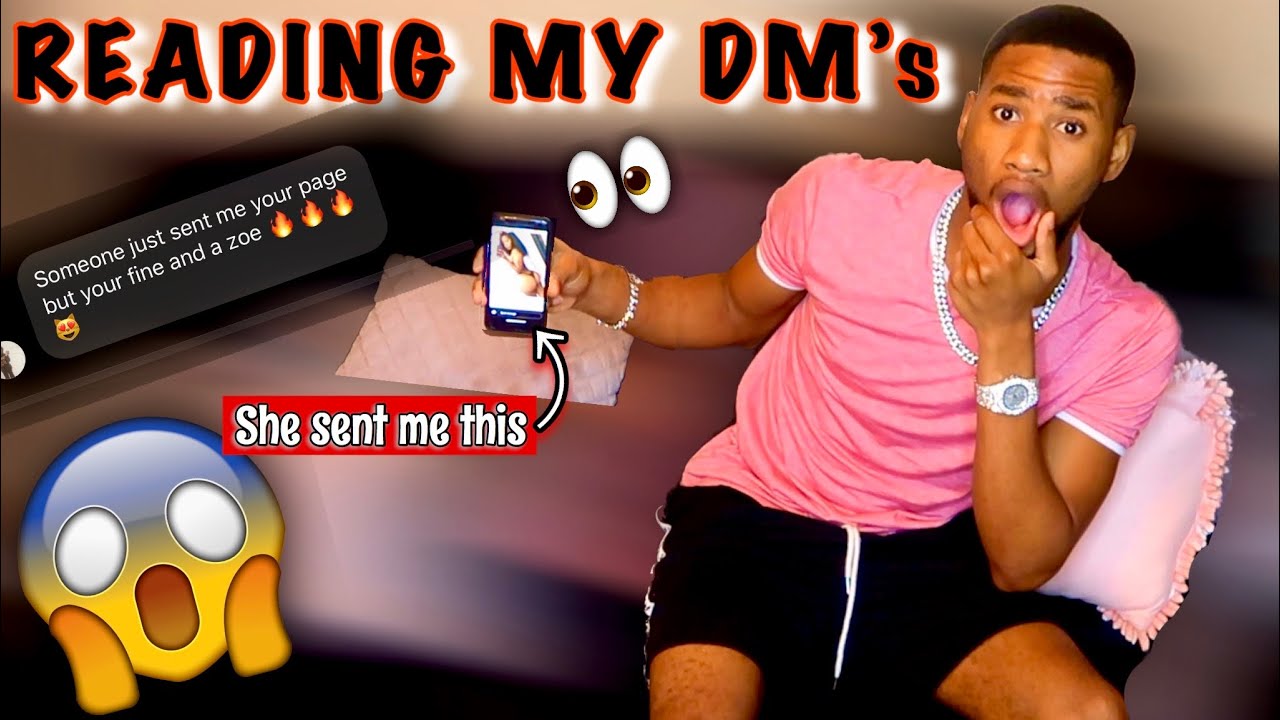 READING MY DM'S AND RESPONDING... YOU WON'T BELIEVE THIS😮 - YouTube