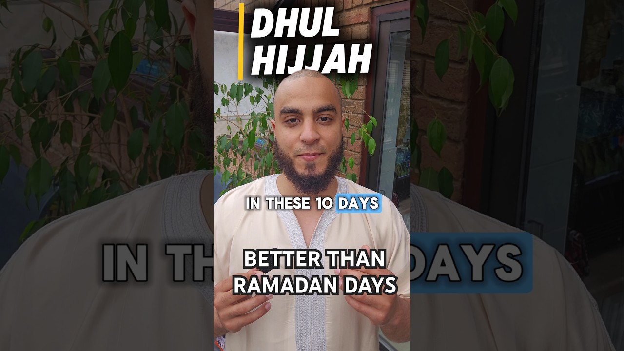 What to do in the 10 best days, the first 10 of dhul hijjah. #islam # ...