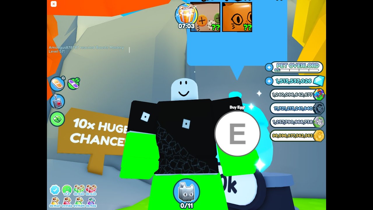 how to get new huge scarecrow cat in pet sim x and huge orange balloon ...