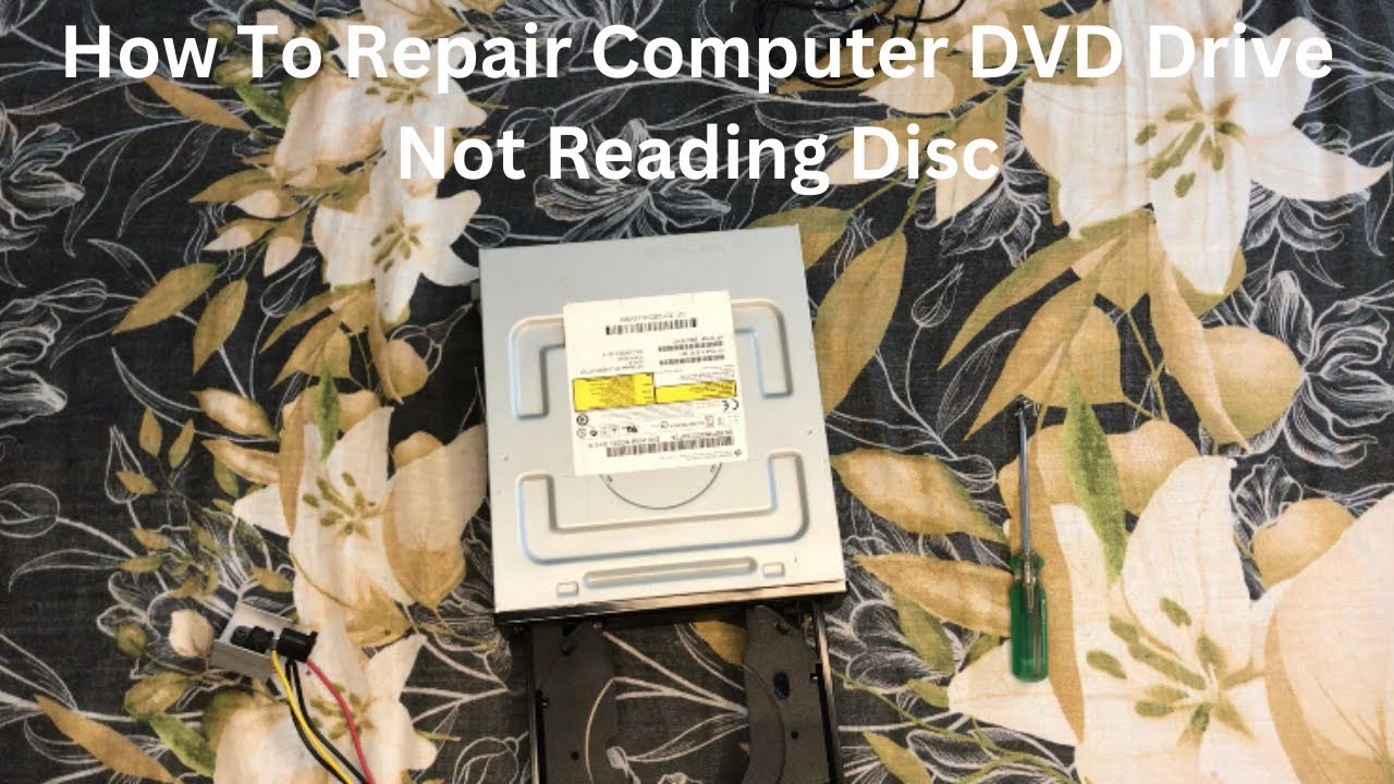How To Repair Computer’s DVD Rom Not Reading Disc..Little Modification ...