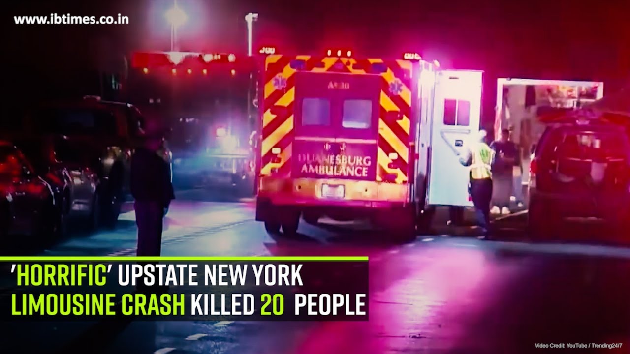 'Horrific' upstate New York limousine crash Killed 20 people - YouTube