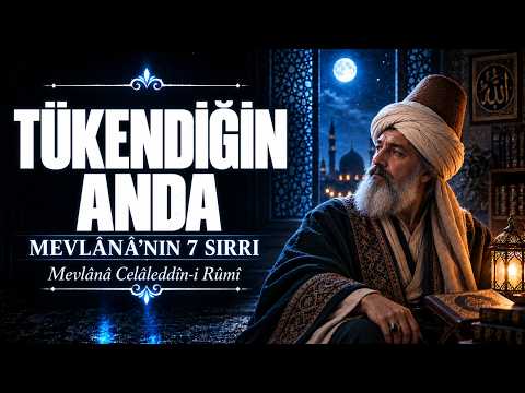 Mevlana’dan Hayatın Çıkmazlarında Yol Gösteren 7 Gizemli Altın Öğüt
