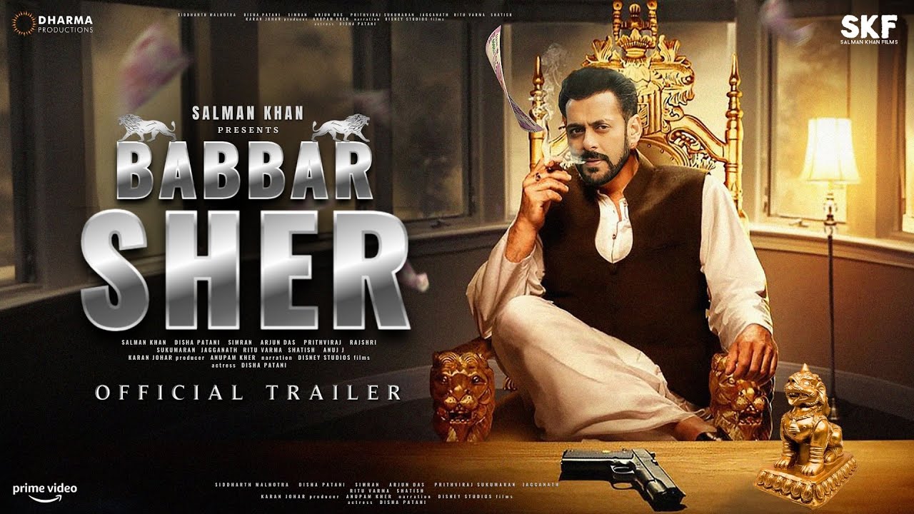 Babbar Sher - Trailer | Salman Khan | Deepika Padukone | Kabir khan ...