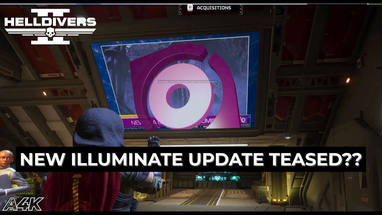 Is this an Illuminate update teaser? | HELLDIVERS 2 - YouTube