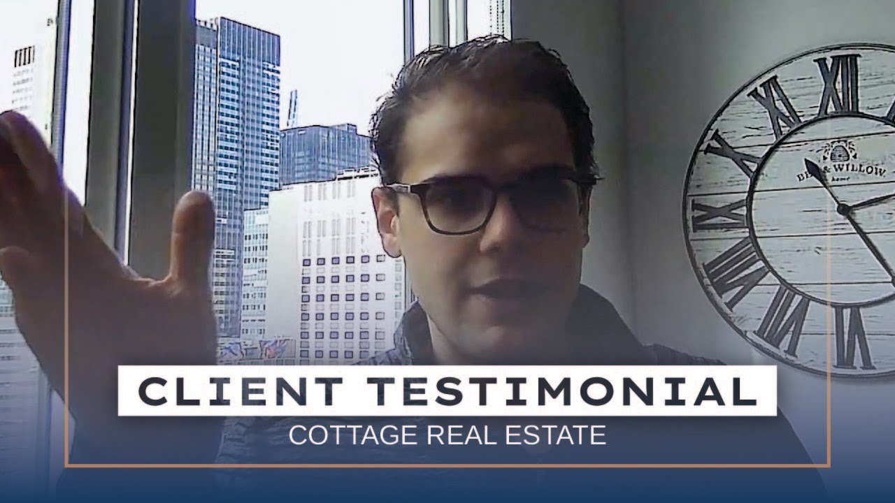 Cottage Real Estate Client Testimonial - Ryan Sabo - YouTube