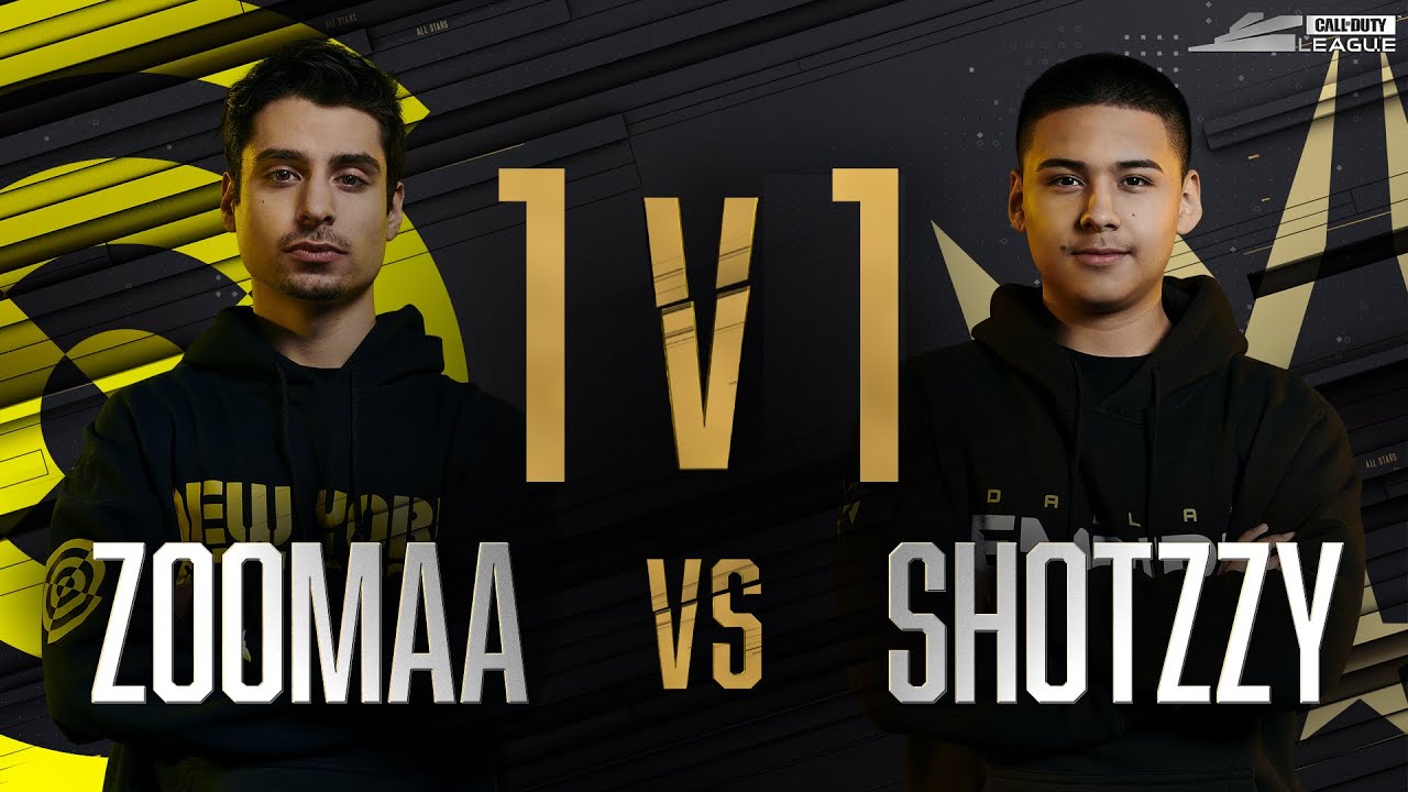 Round 2 | ZOOMAA vs SHOTZZY — 1v1 Gunfight | All-Star Weekend Day 2 ...
