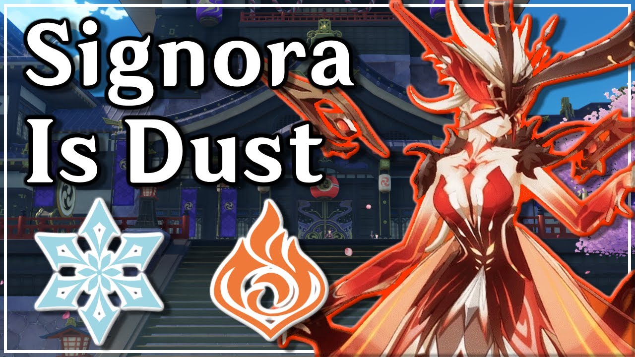 A Very Dumb Way To Fight Signora - Genshin Impact - YouTube