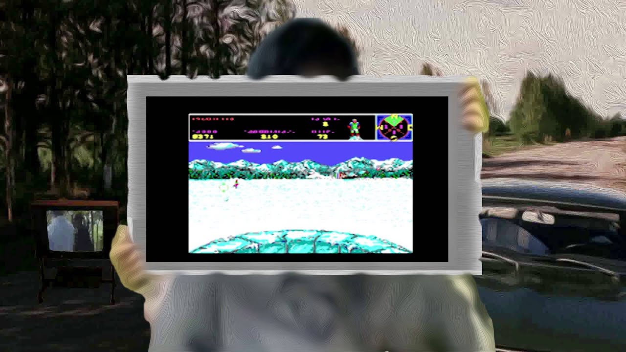 Let's Play - Classic Games (MS DOS) 004 Ski or Die - YouTube