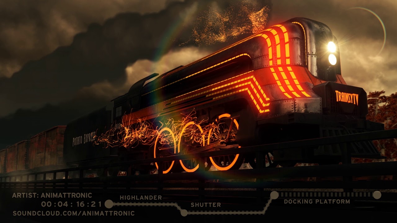 Animattronic - Train Visualizer - YouTube