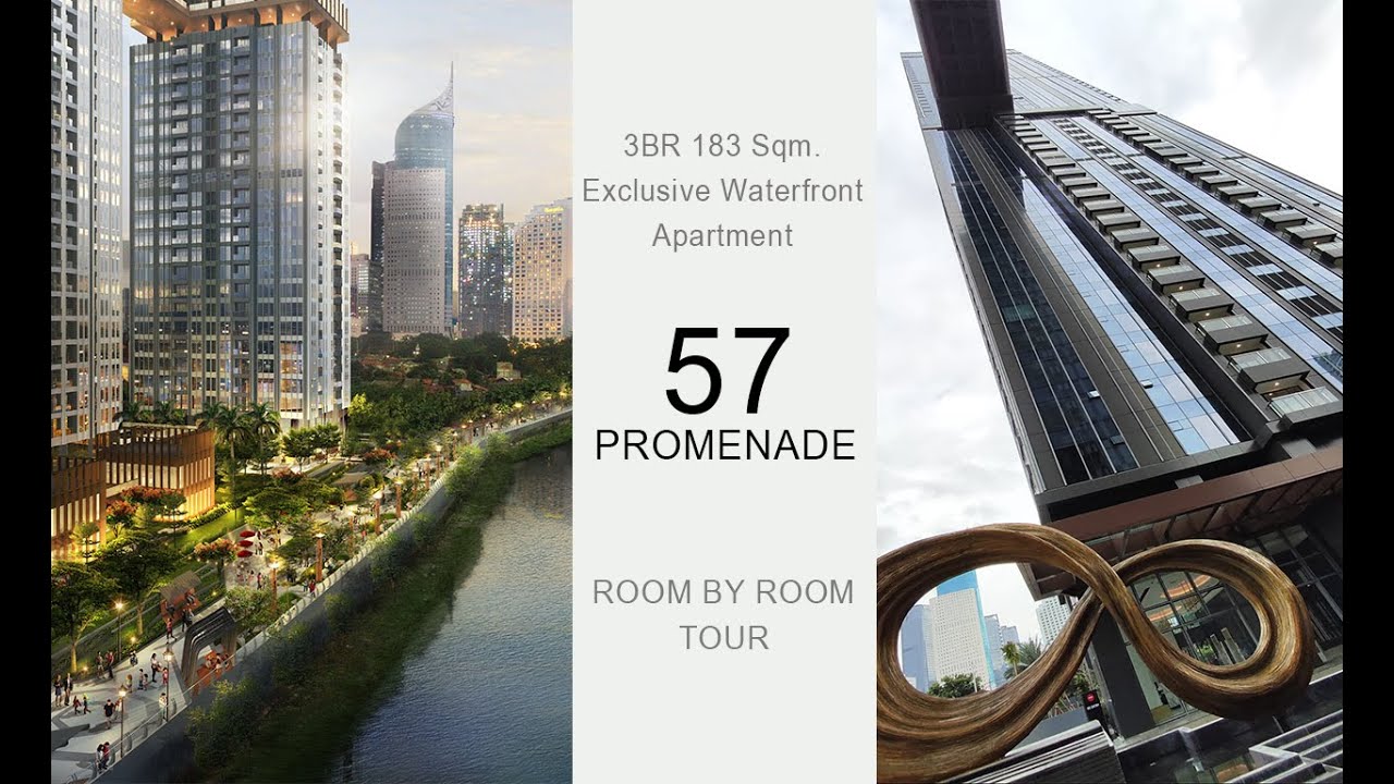 57 Promenade Jakarta Room-by-Room Tour 183 sqm Exclusive 3BR Apartment ...