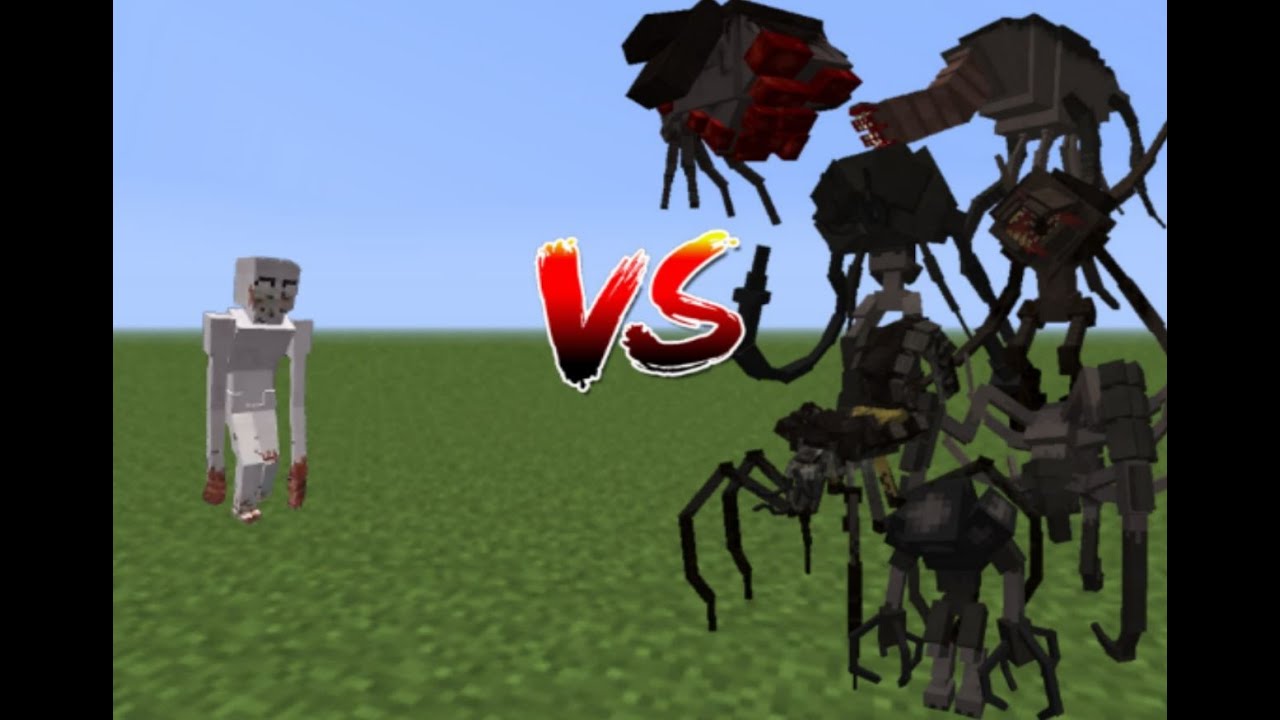 SCP 096 vs All Pure Parasite | Minecraft mob battle - YouTube