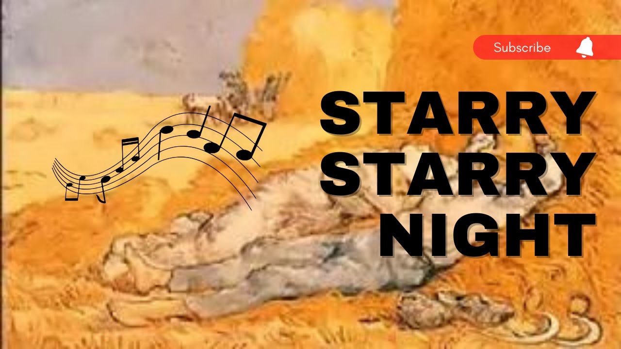Starry Starry Night Cover - Tribute to Vincent van Gogh (With Stunning ...