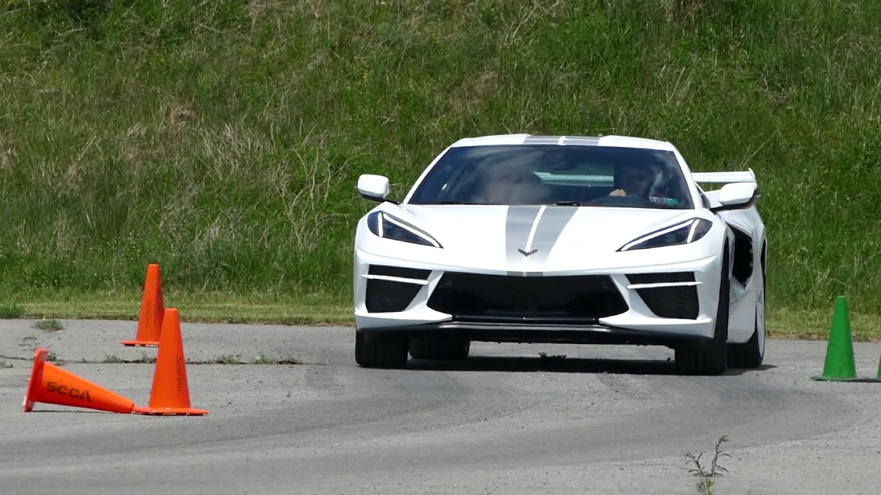 Corvette C8 Autocross 2020-06-07 - YouTube