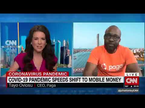 Paga CEO, Tayo Oviosu on CNN's First Move - YouTube